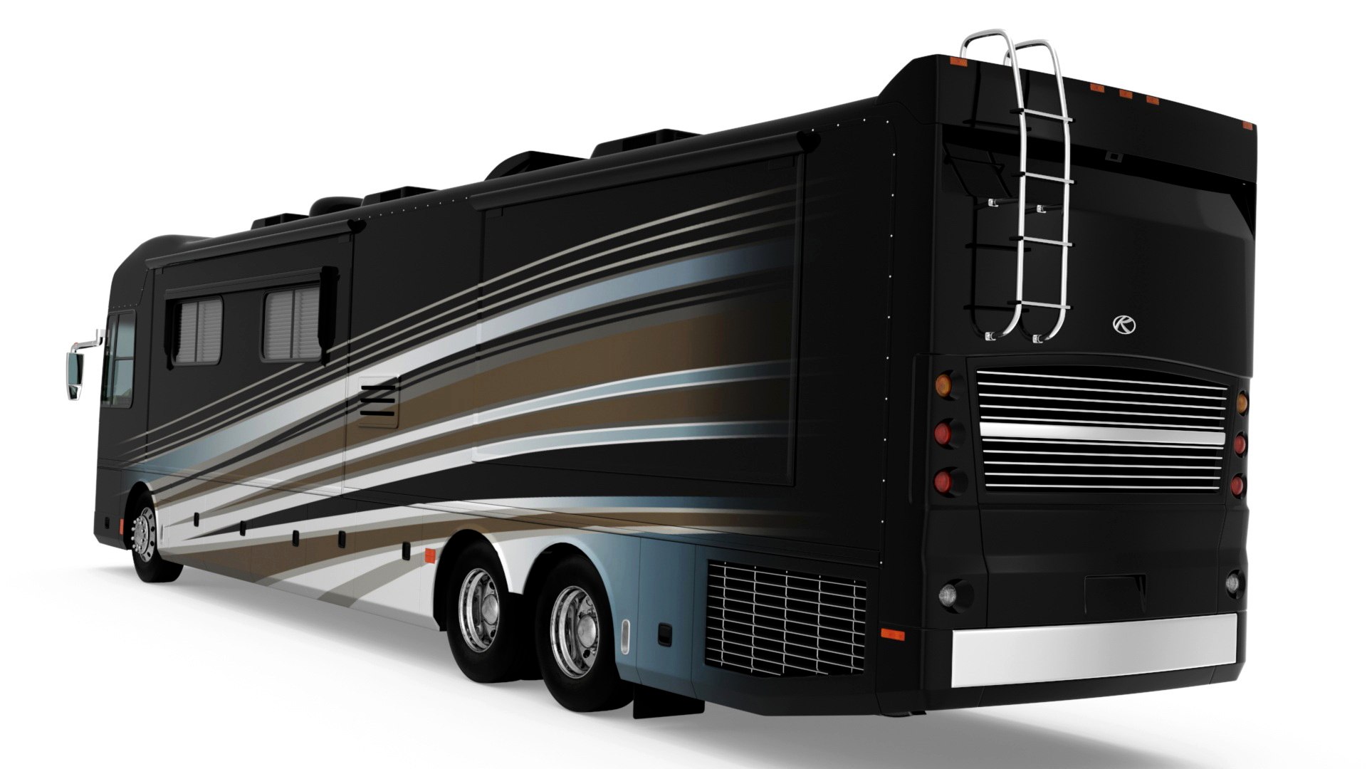 3D Luxury Motorhome Coach Model - TurboSquid 2362154