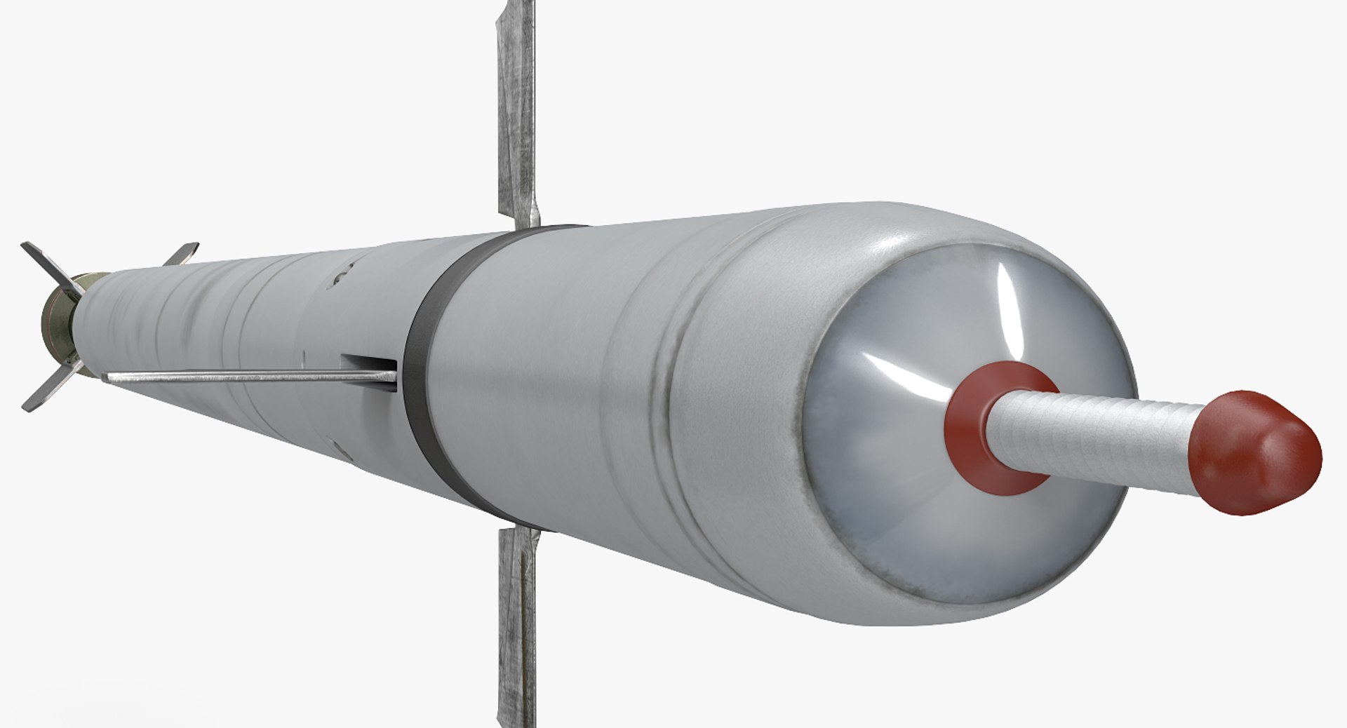3d sa-18 grouse launcher missile model