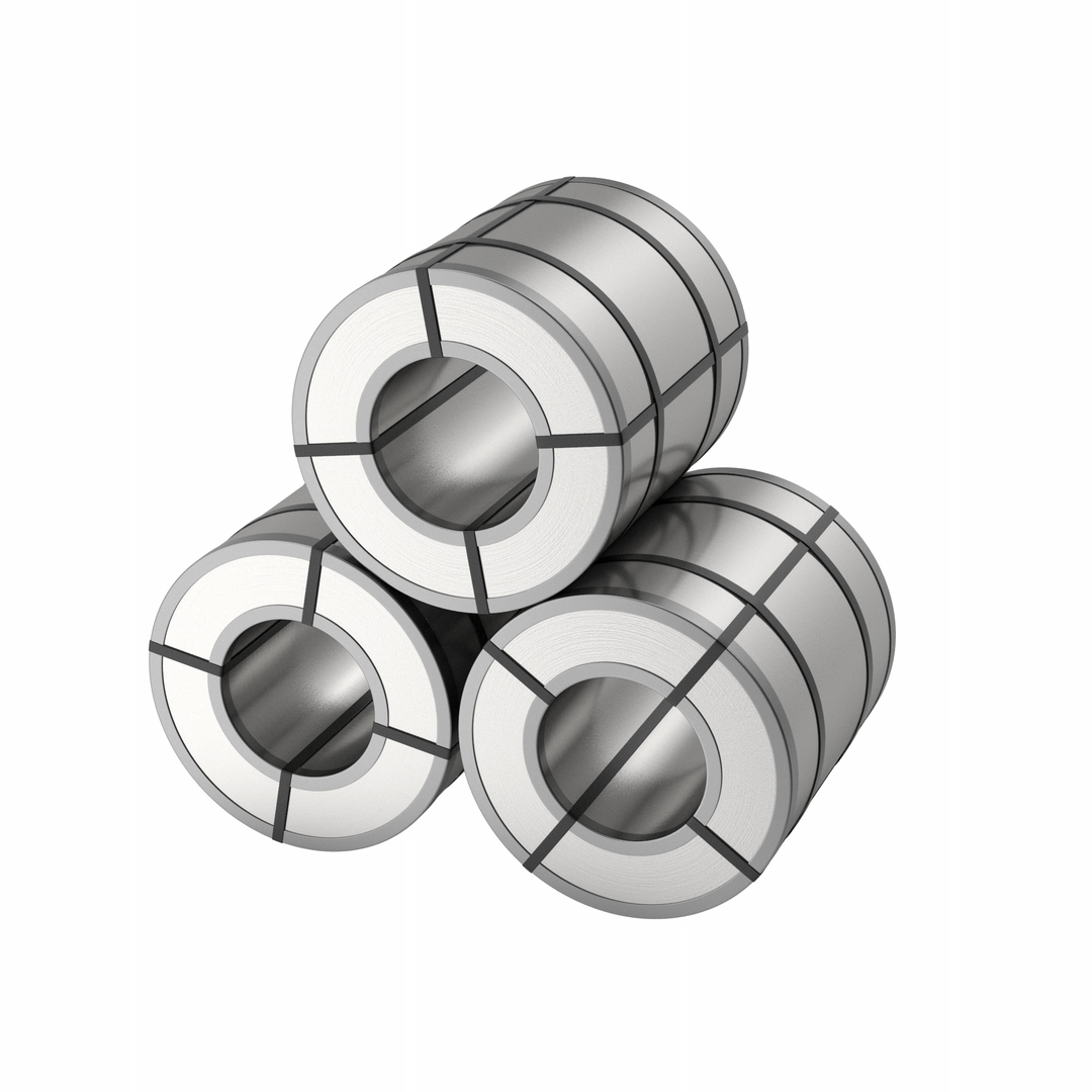Steel Coil Reels 3D Model - TurboSquid 2245616