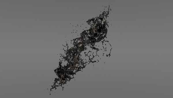 Liquid splash realflow flow 3D model - TurboSquid 1448710