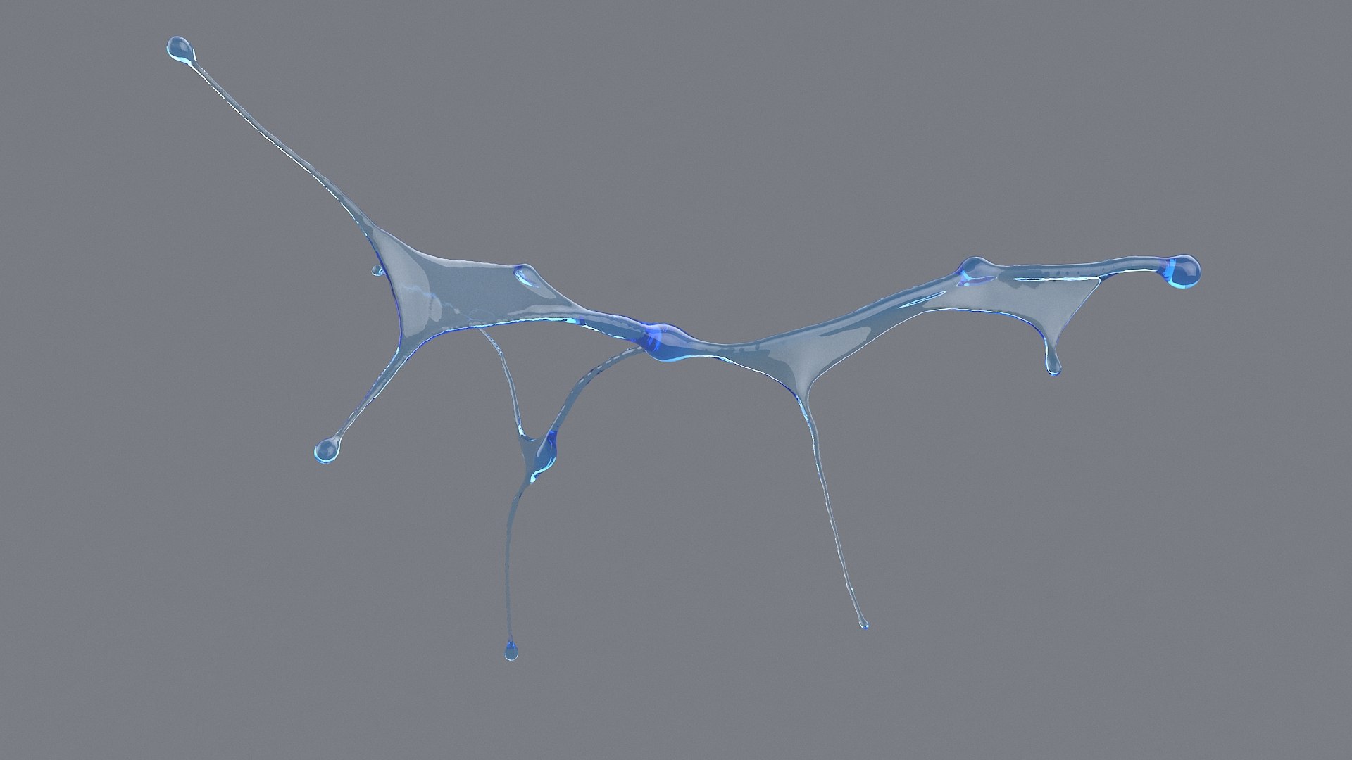 Animated Abstract Liquid Splash 09 3D model - TurboSquid 1749294