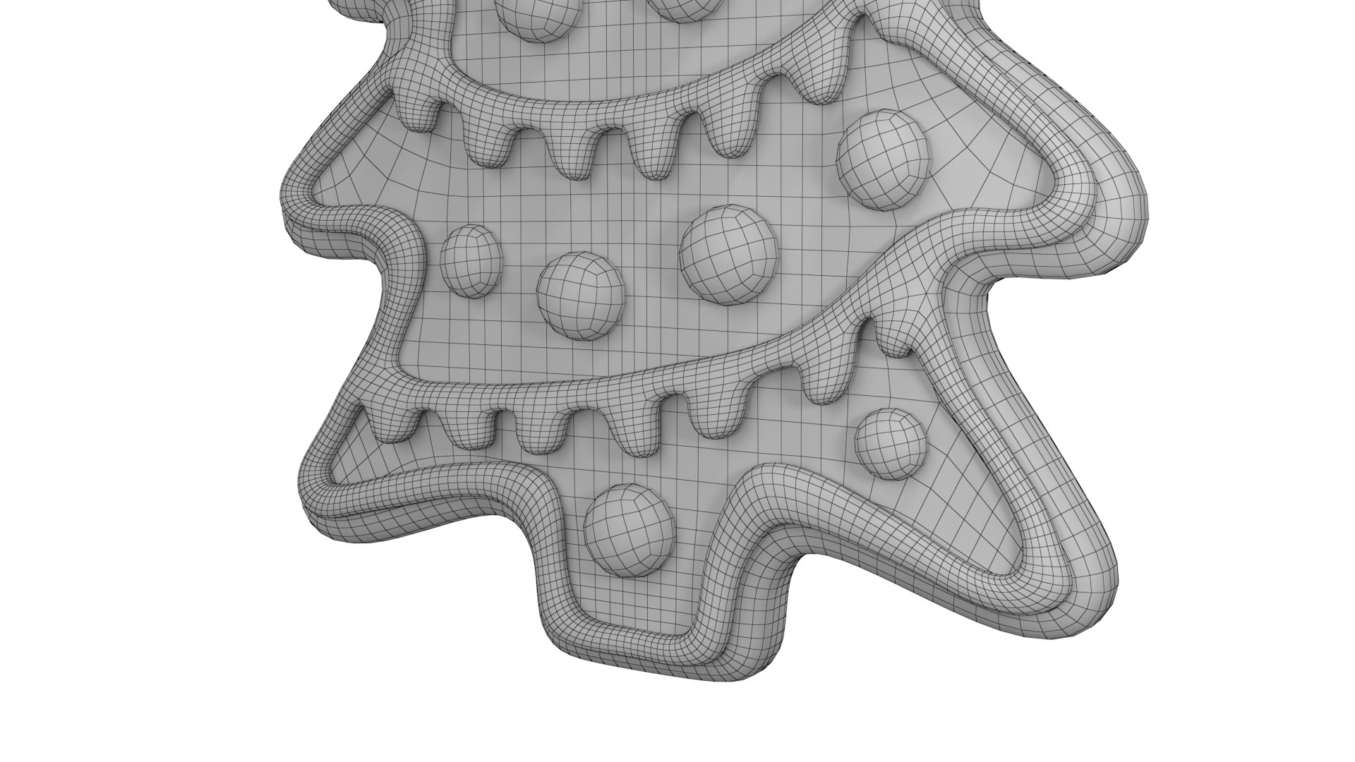3D Gingerbread christmas tree - TurboSquid 1778389