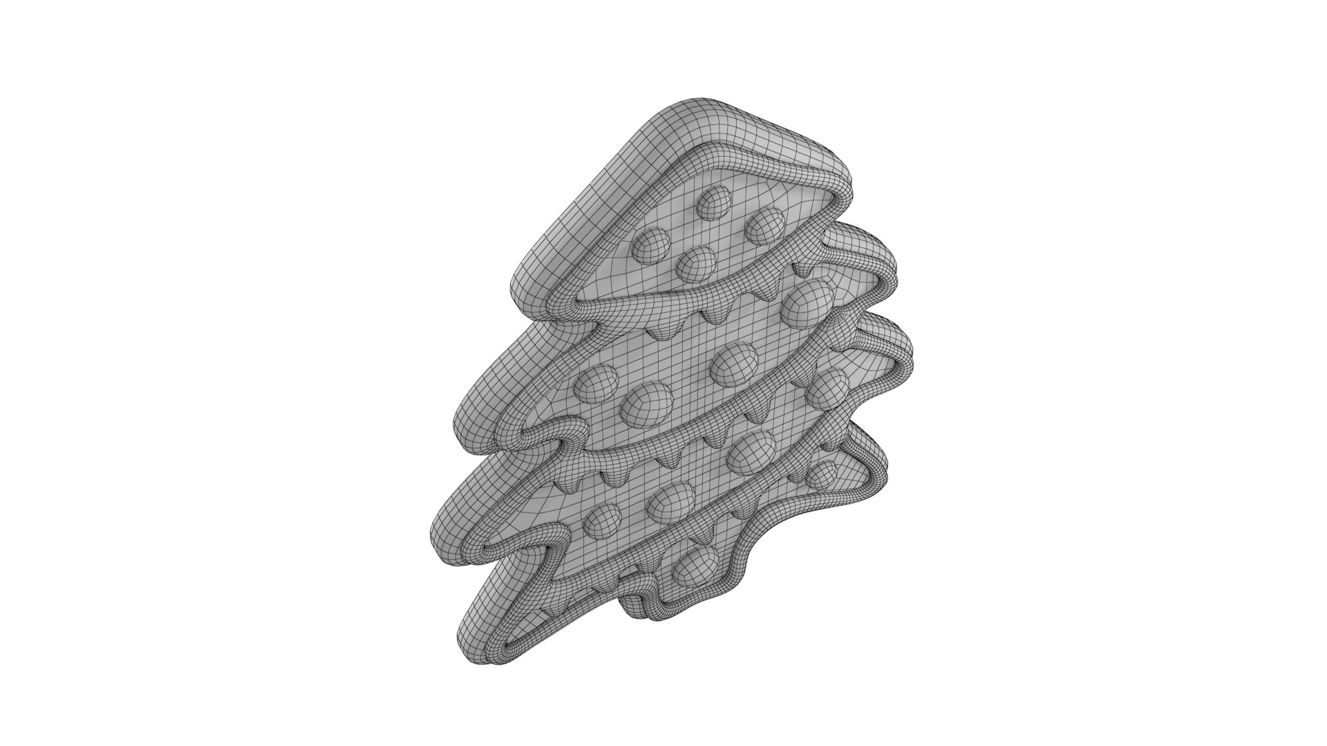 3D Gingerbread christmas tree - TurboSquid 1778389