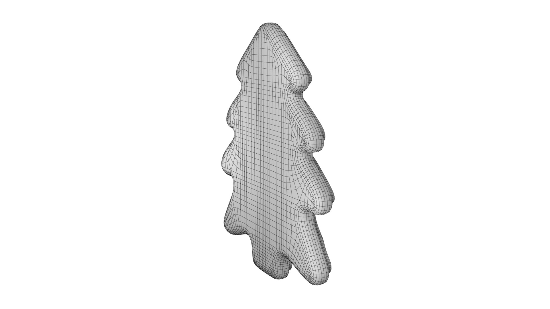 3D Gingerbread christmas tree - TurboSquid 1778389