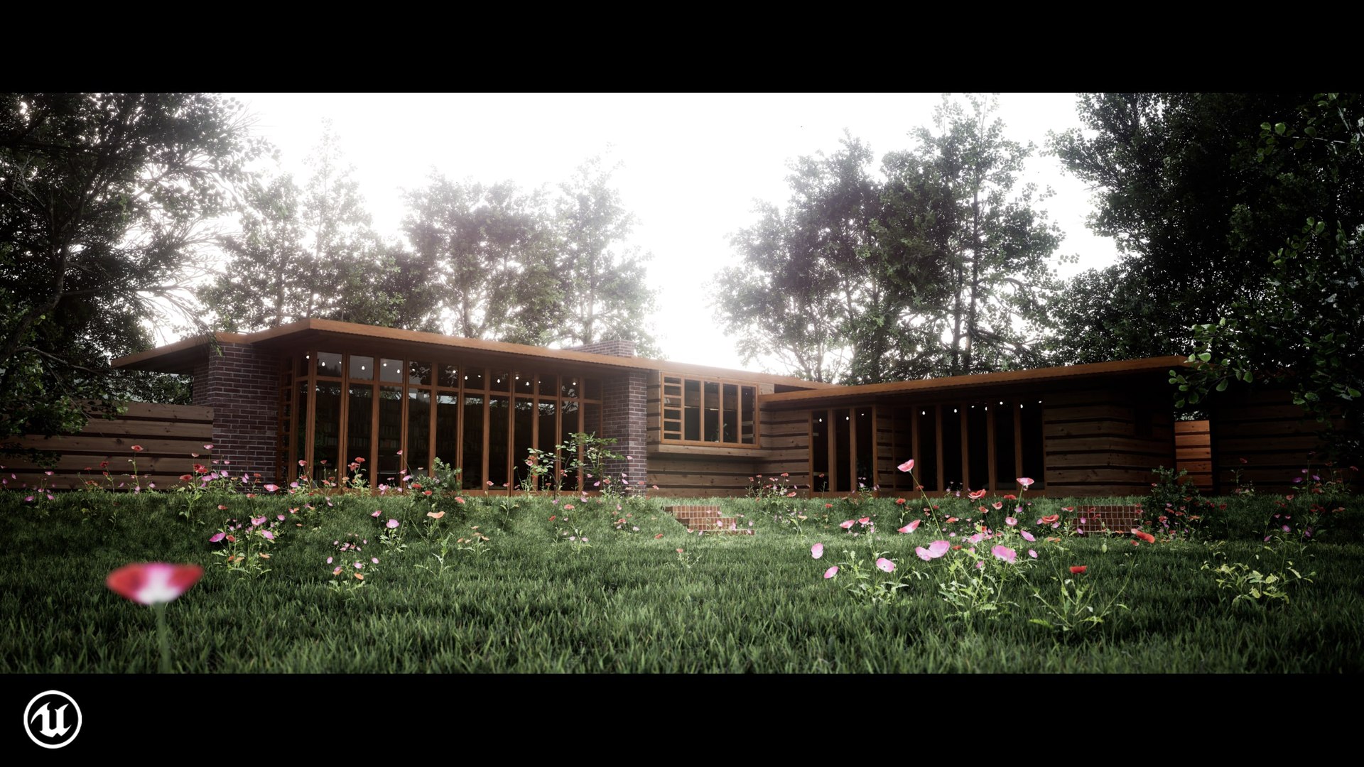 Jacobs House - Wright - The First Usonian Home Model - TurboSquid 2148803