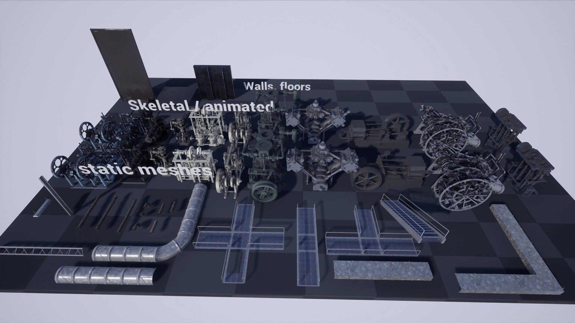 Engine Hall 3D Model - TurboSquid 2321377