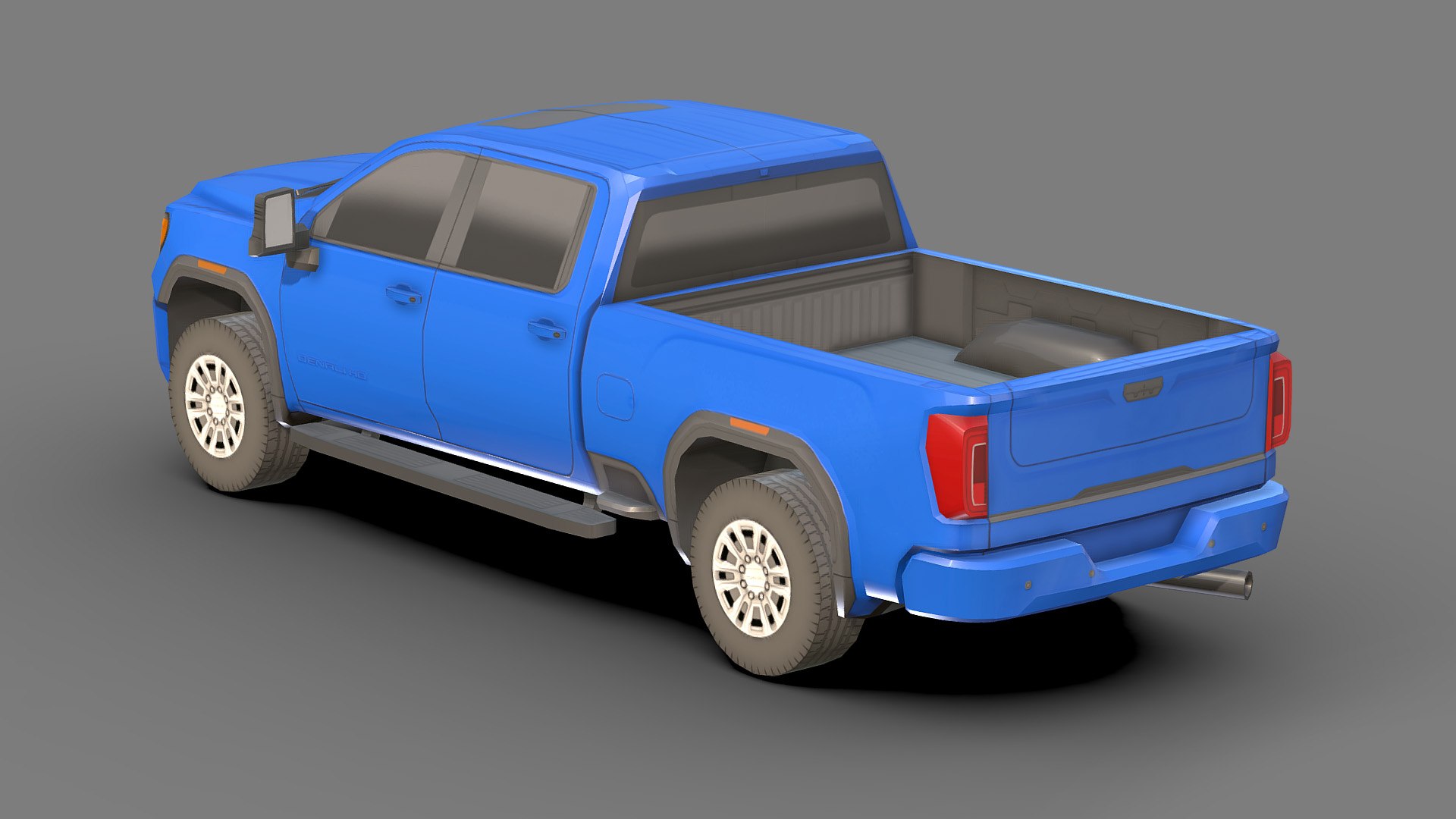 3D Model GMC Sierra HD Denali - TurboSquid 2273783