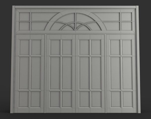 large door 3d max