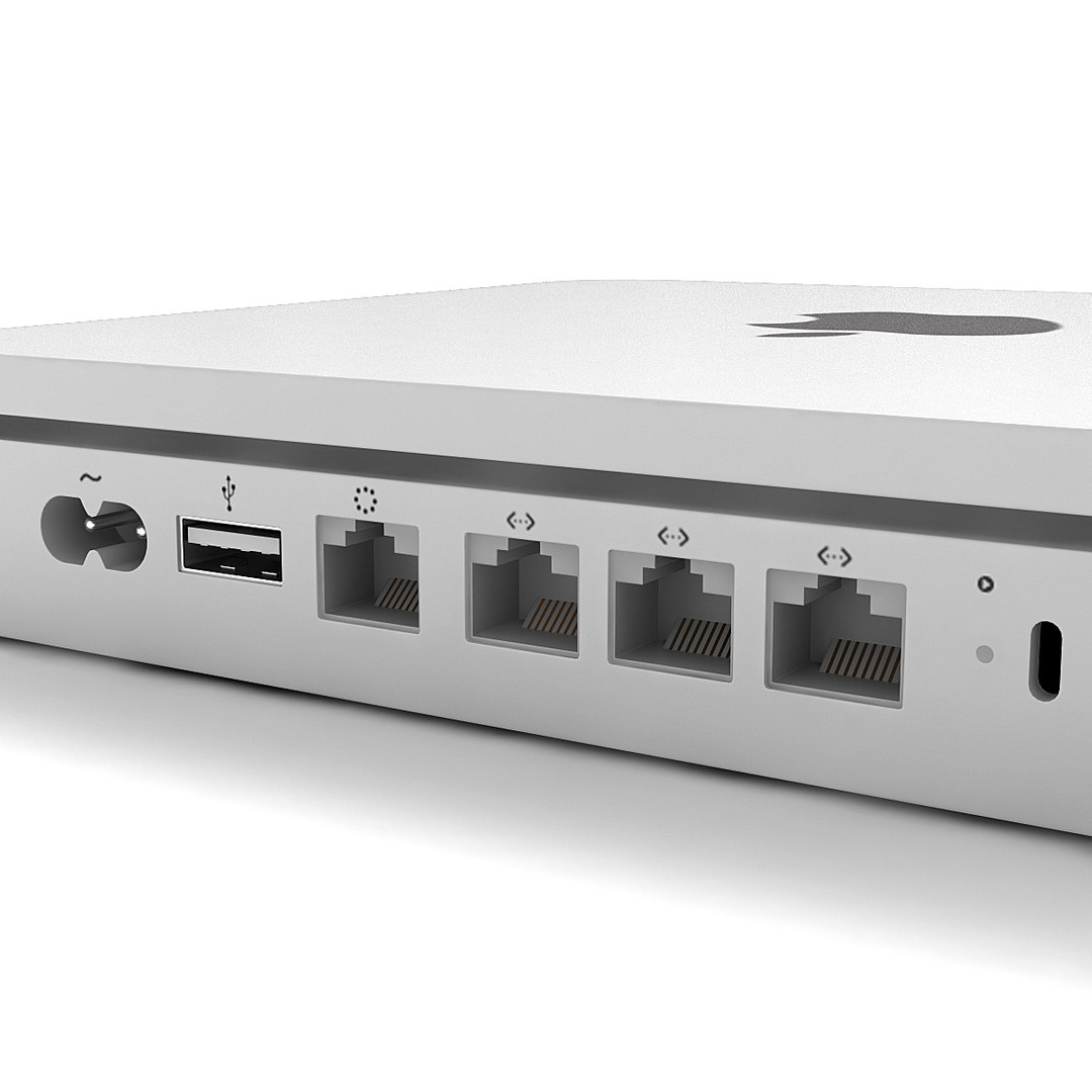3d model apple time capsule