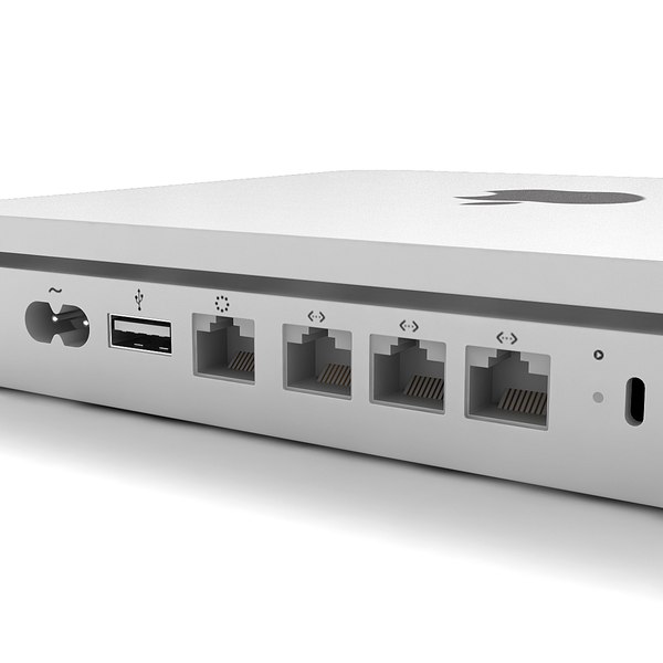 3d model apple time capsule