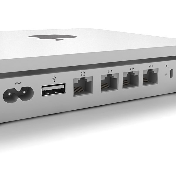 3d model apple time capsule