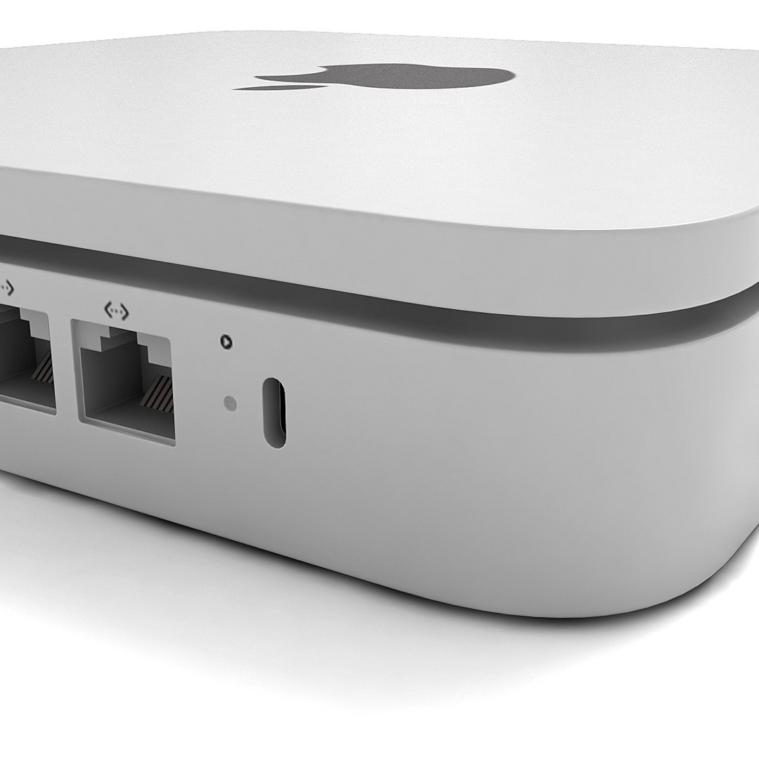 3d model apple time capsule