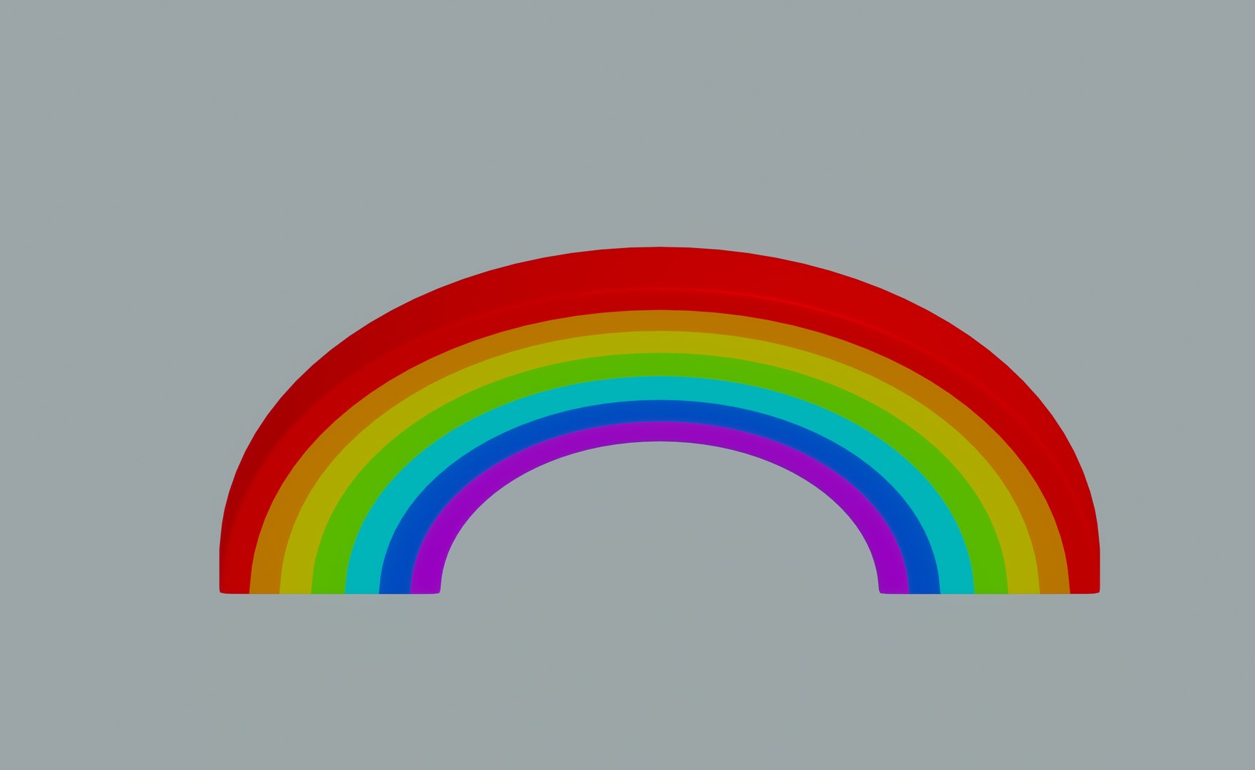 Rainbow 3D Model - TurboSquid 2045095