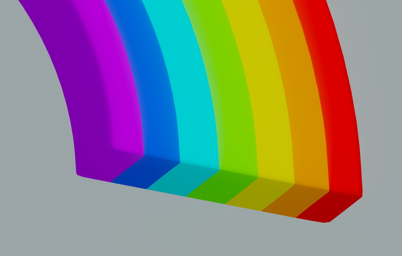 Rainbow 3D Model - TurboSquid 2045095