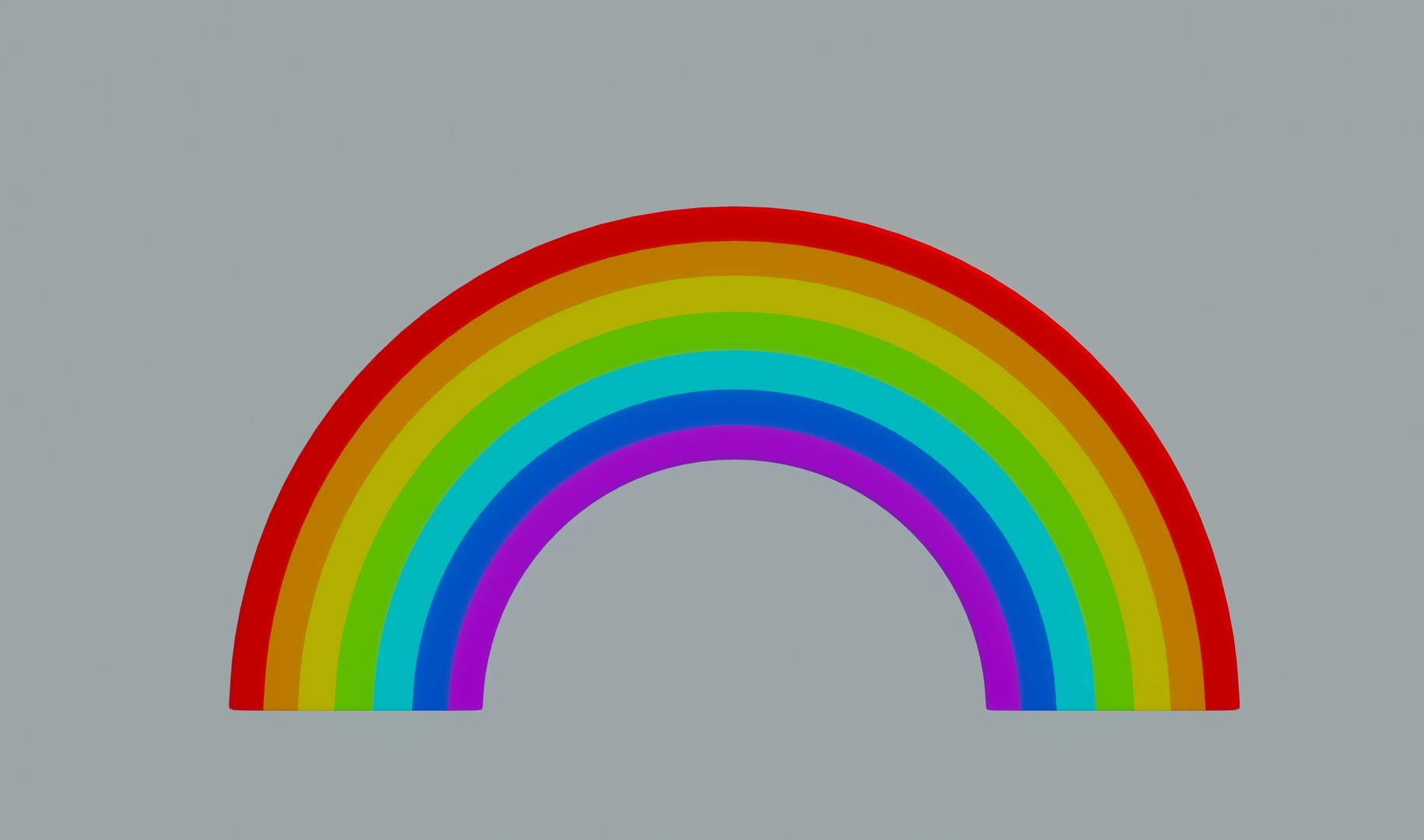 Rainbow 3D Model - TurboSquid 2045095