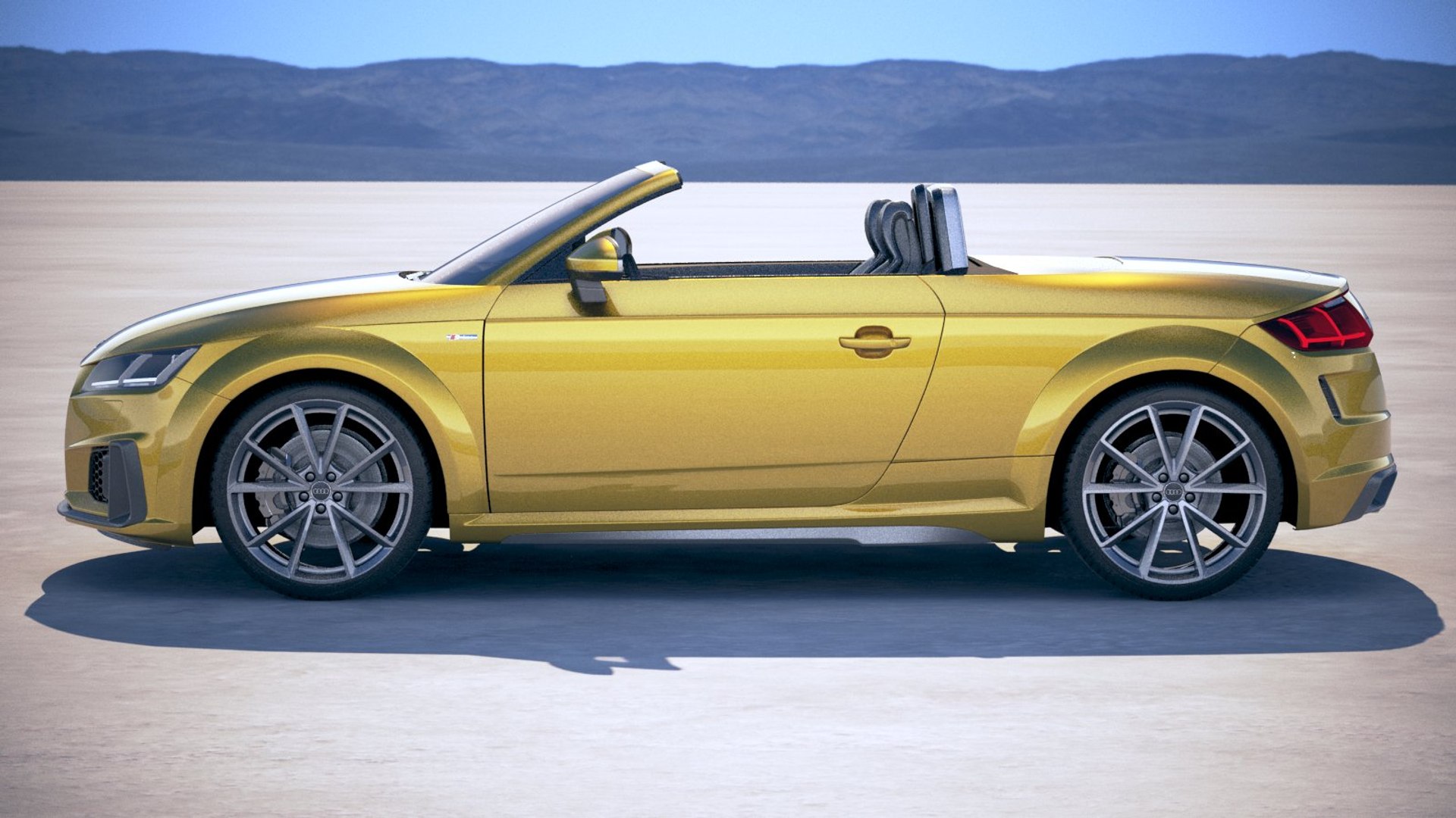 Audi Tt Roadster Model - TurboSquid 1323408