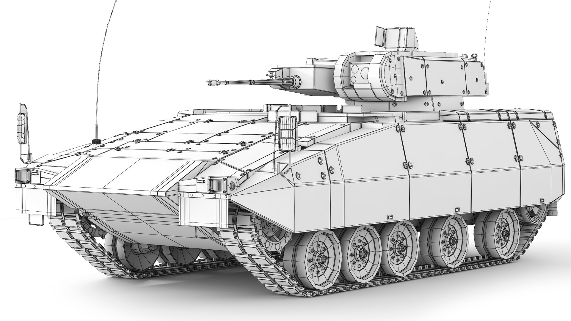 3D Puma A IFV 2009 - TurboSquid 2115251