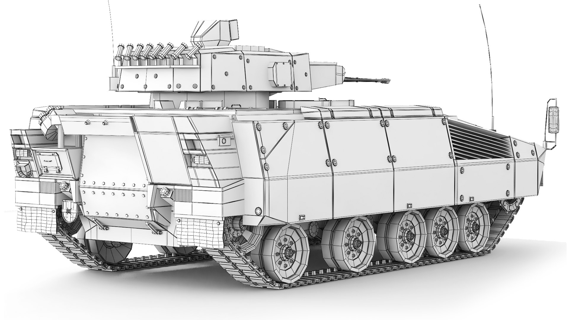 3D Puma A IFV 2009 - TurboSquid 2115251
