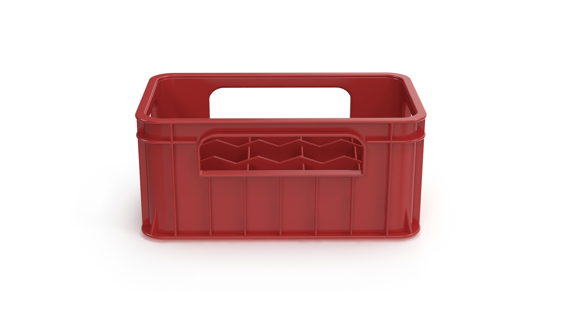 Red Plastic Crate 3D model - TurboSquid 2167626