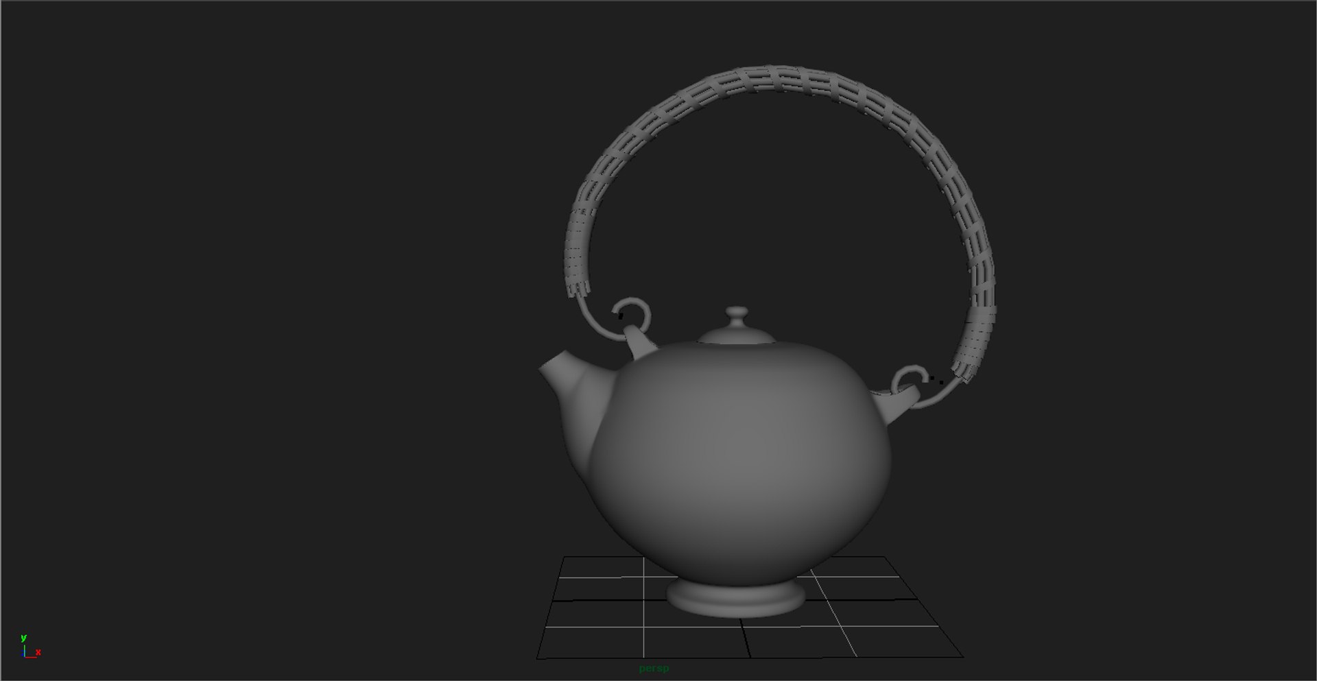 3d Model Tea Pot