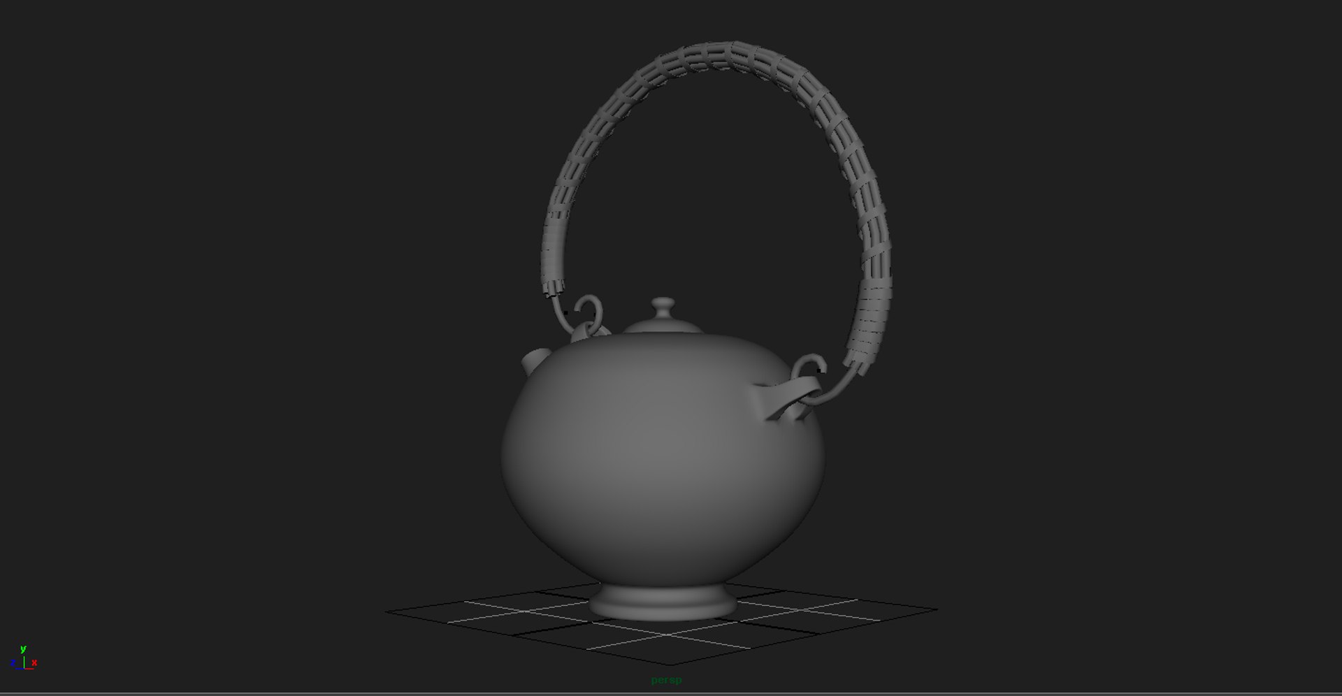 3d Model Tea Pot