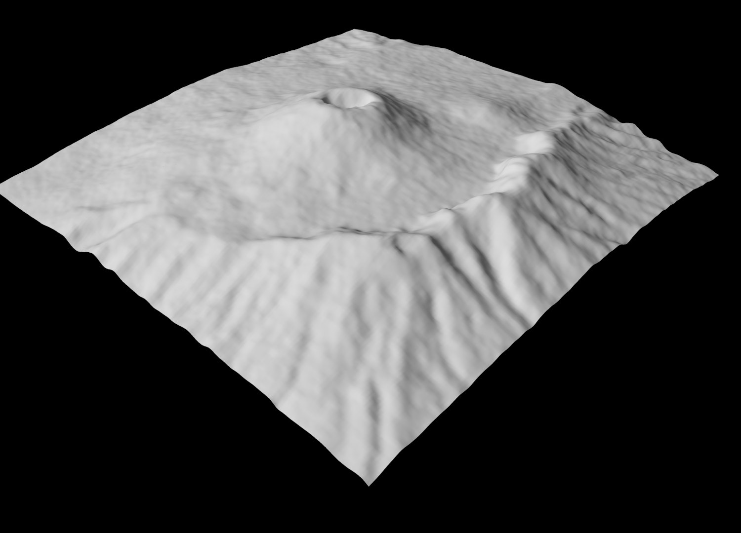 3D Model Volcanic Mount Vesuvius - TurboSquid 1516179