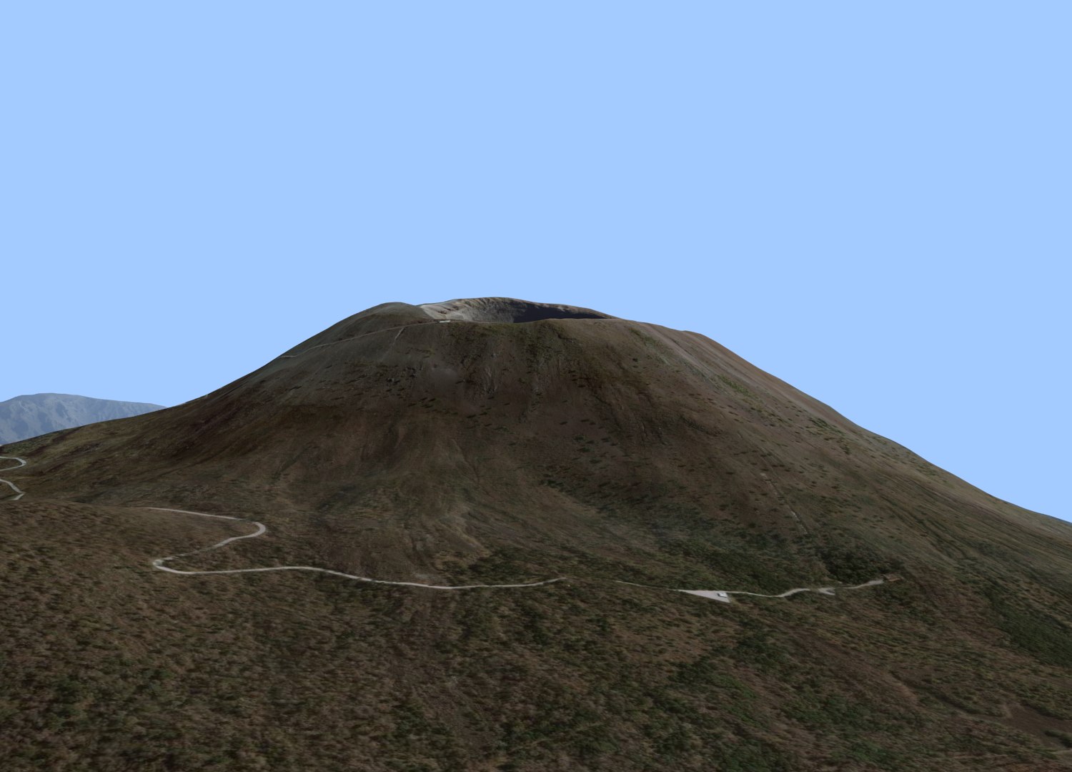 3D Model Volcanic Mount Vesuvius - TurboSquid 1516179
