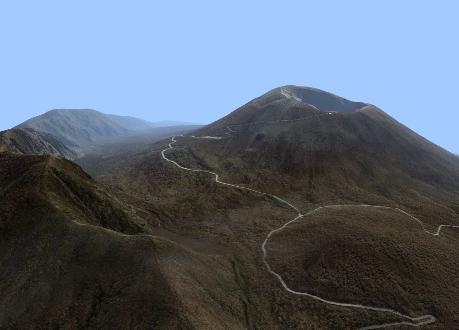 3D Model Volcanic Mount Vesuvius - TurboSquid 1516179