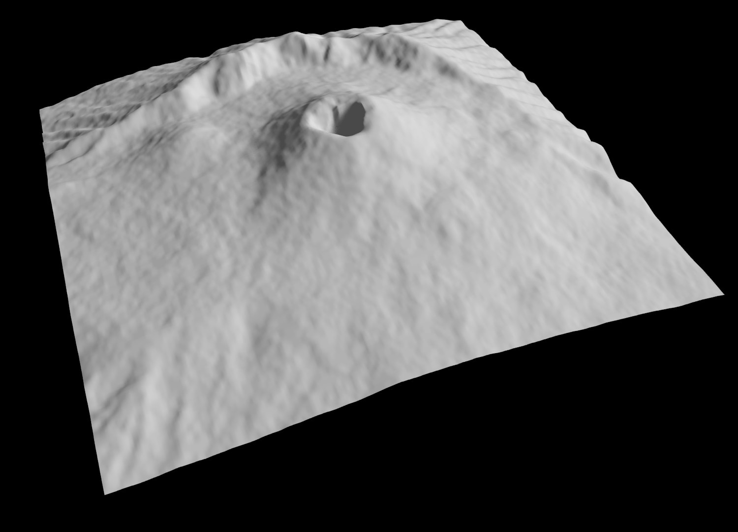3D Model Volcanic Mount Vesuvius - TurboSquid 1516179