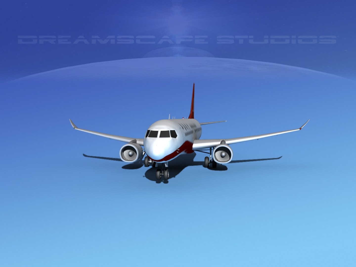 Comac Airliners Shanghai 3d Model