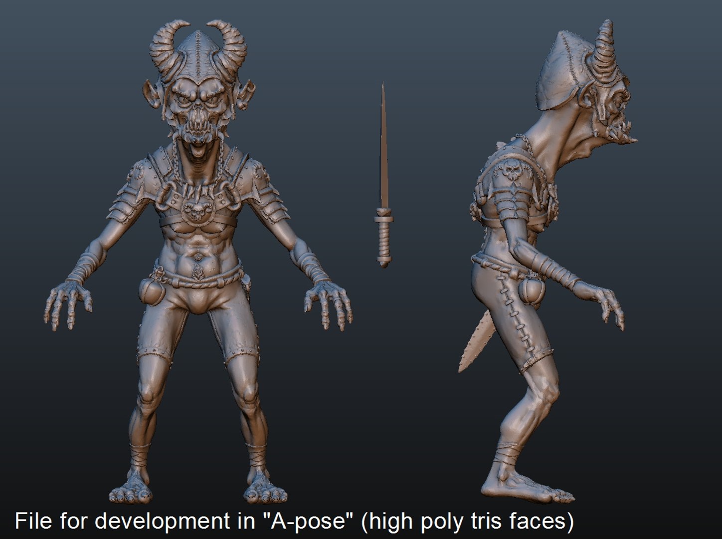 Goblin 3D print 3D model - TurboSquid 1876453