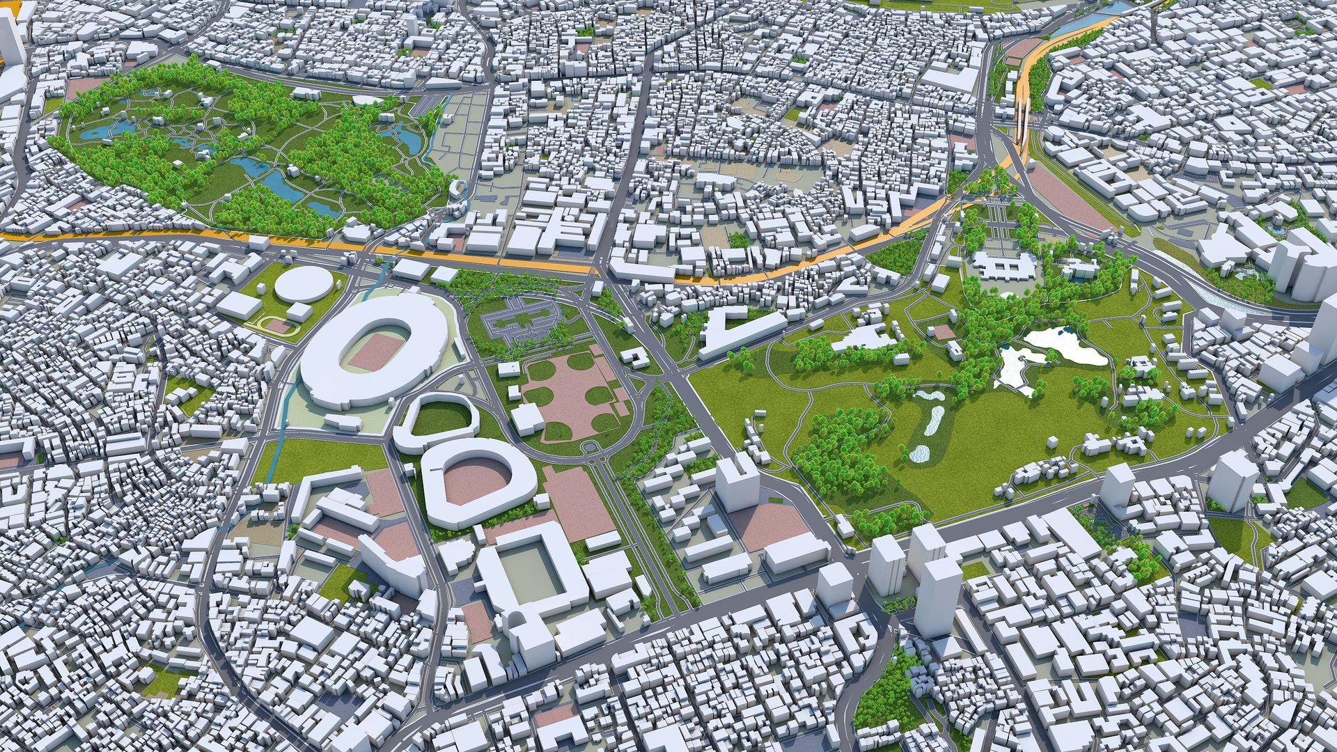 3D Shibuya Tokyo - TurboSquid 1718879
