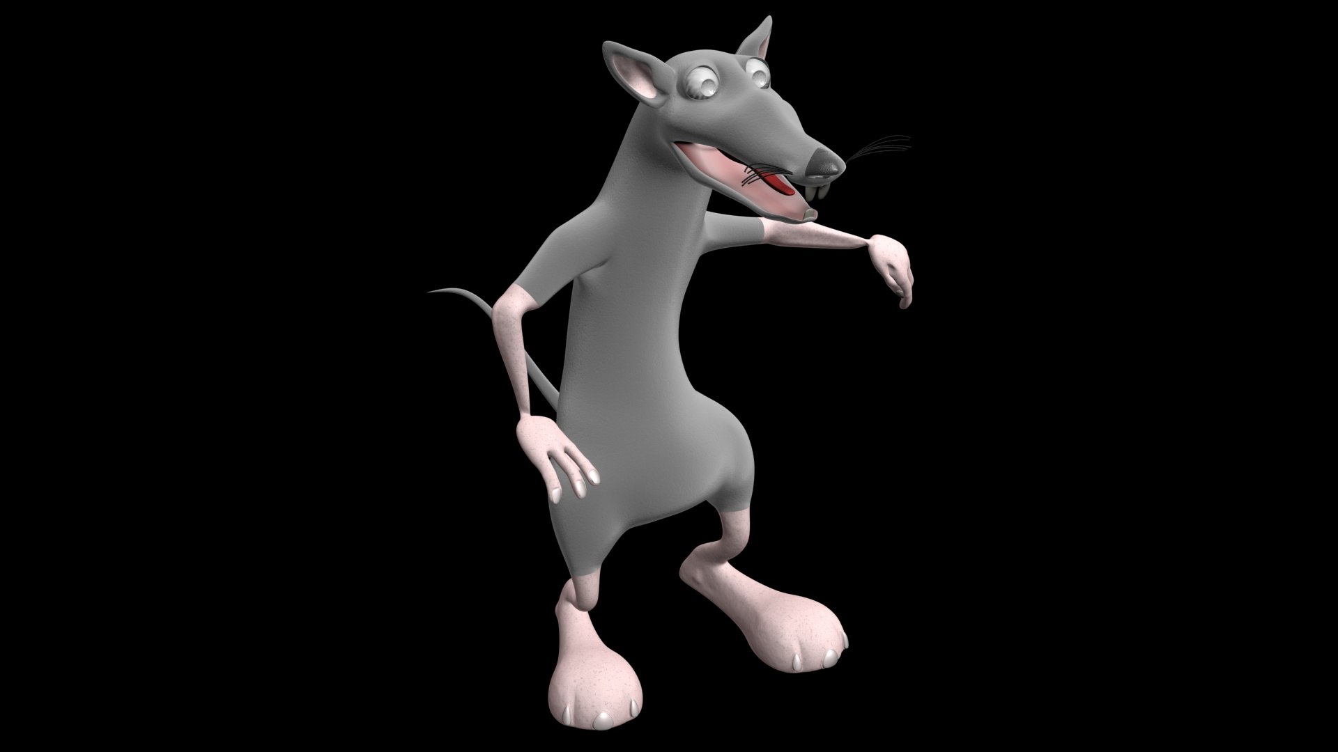 3D Model Funky Mouse Dance Stylized Animation - TurboSquid 2433080