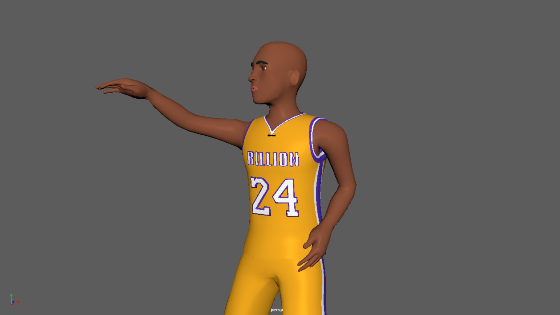 3D Model Basketball Side Pass Animation With Character - TurboSquid 1919038