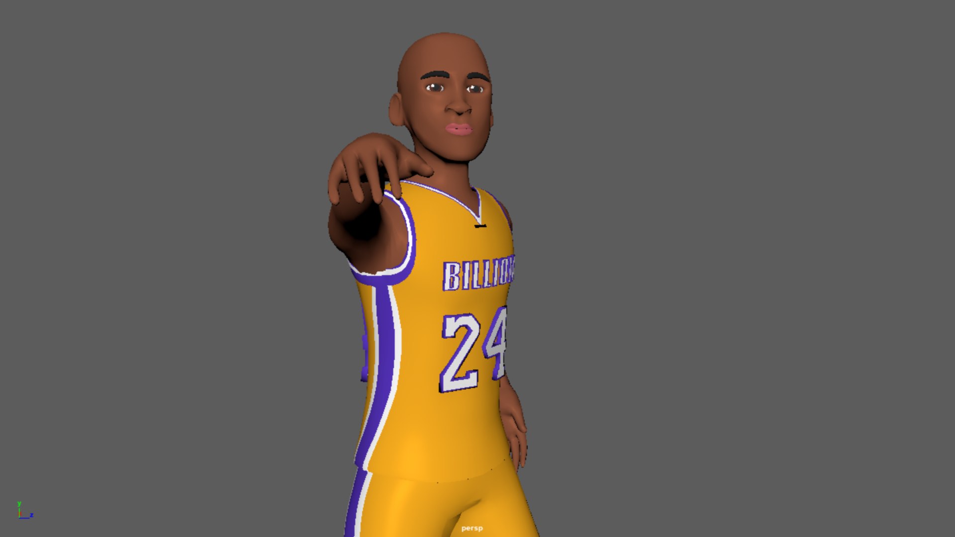 3D Model Basketball Side Pass Animation With Character - TurboSquid 1919038