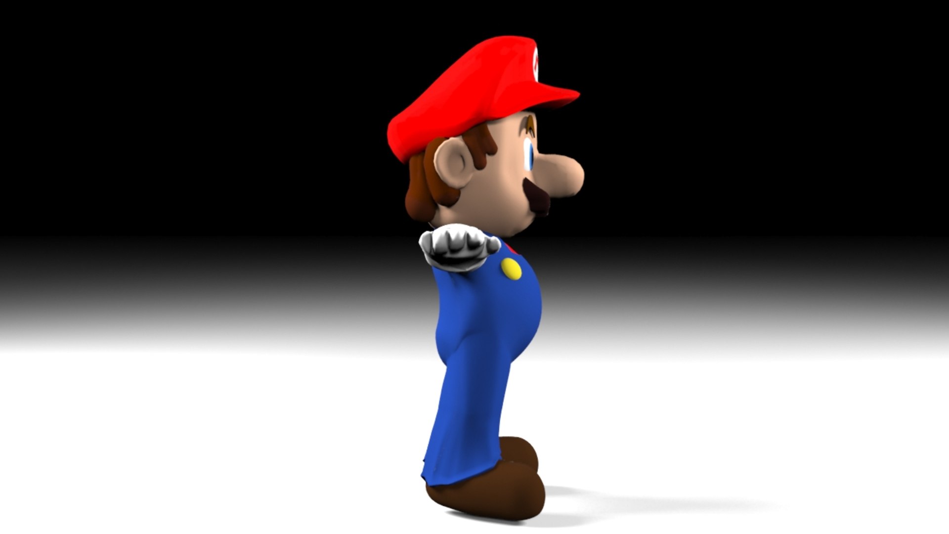 Free Obj Model Super Mario