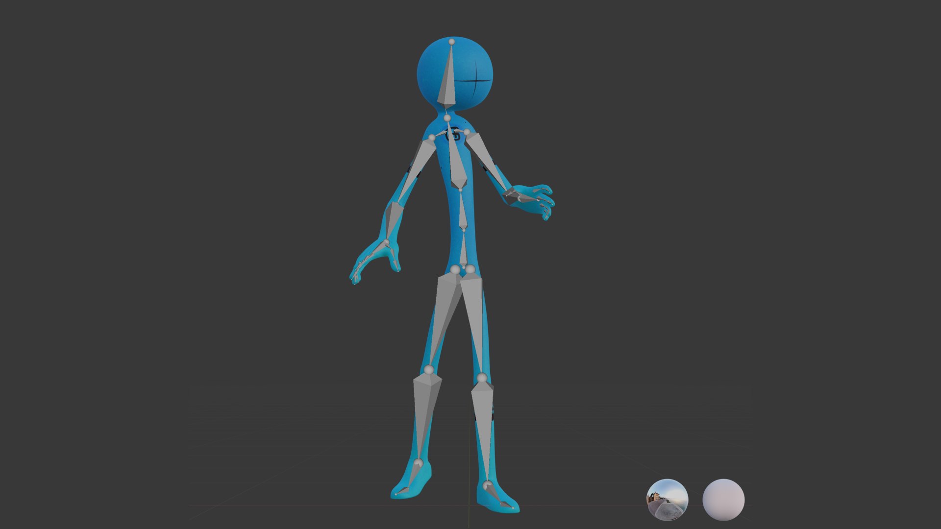 Rigged Low Poly Stylized Stickman 3D - TurboSquid 2080103
