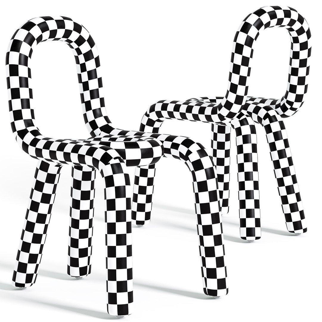 3D BOLD Chair By Moustache Model - TurboSquid 2056305