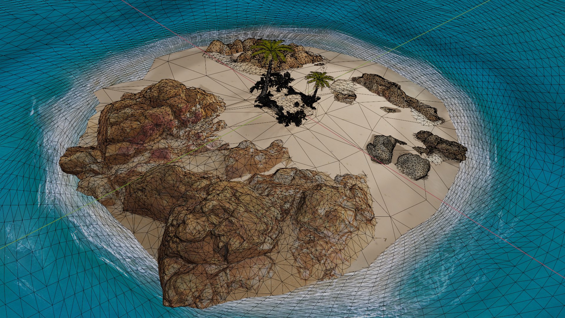 3D Island - TurboSquid 2172348