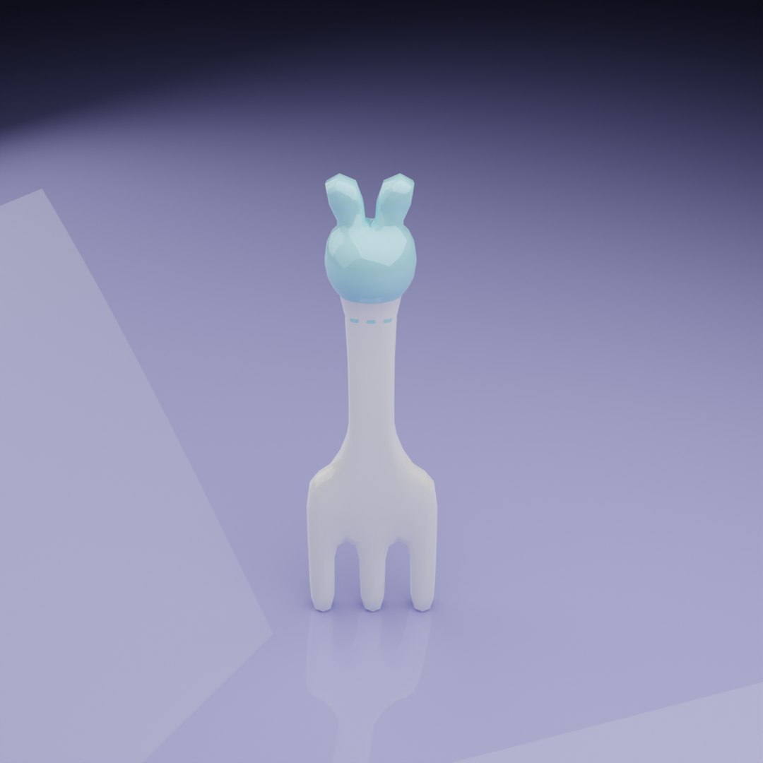 3D Rabbit Fork - TurboSquid 2273027