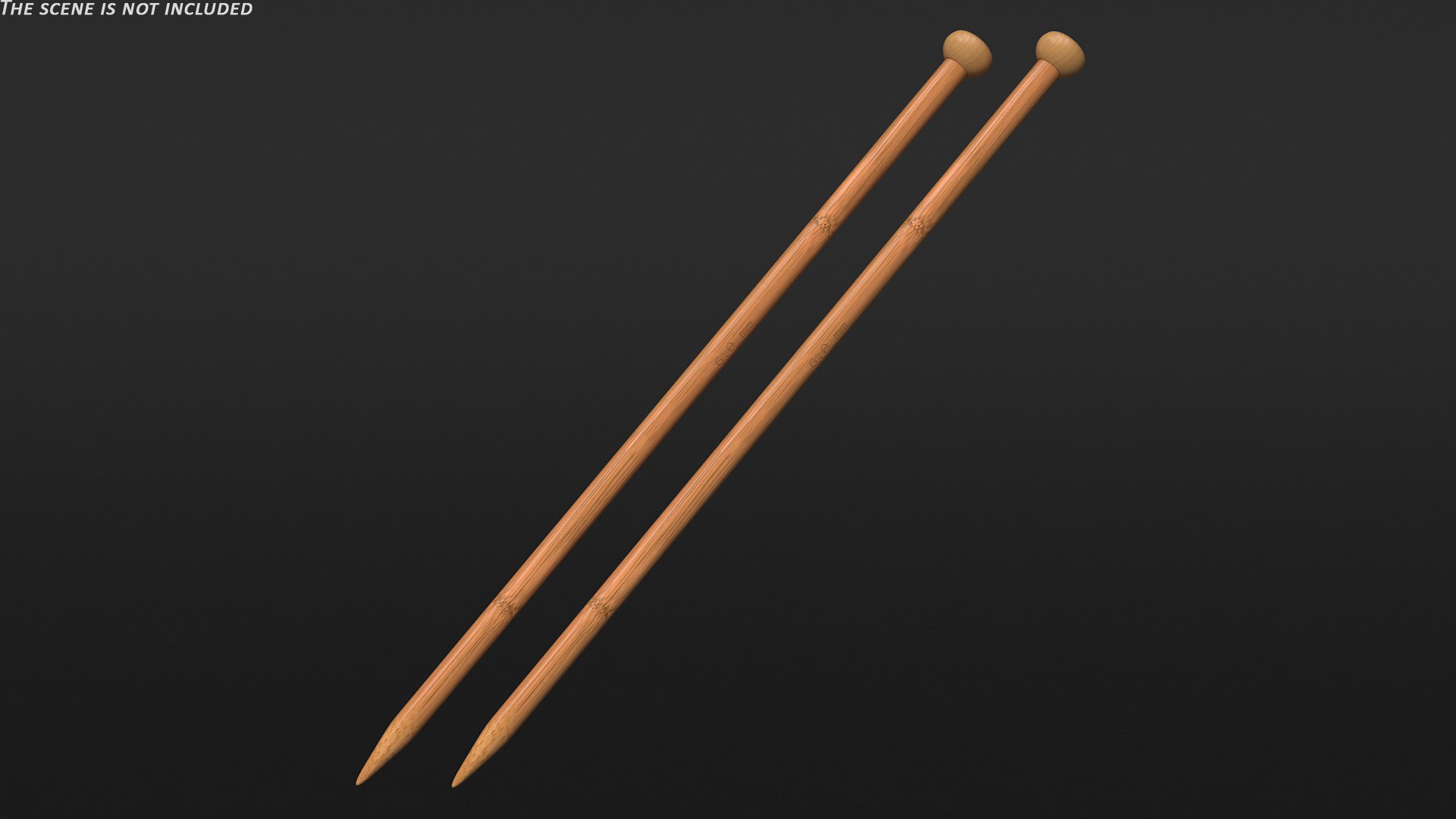 3D Wool Yarn With Knitting Needle Collection Model - TurboSquid 1979468