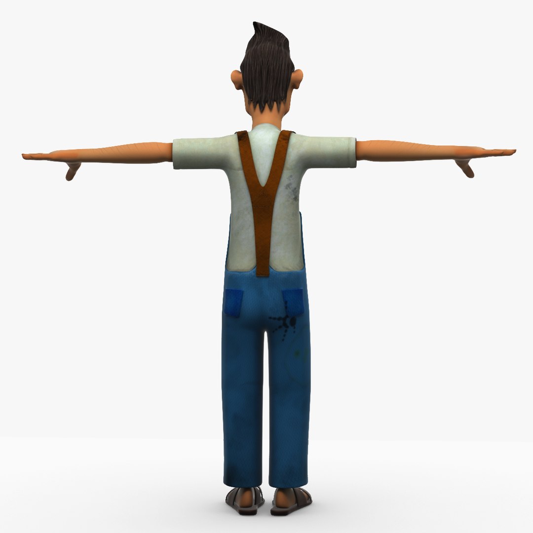 repair man 3d model