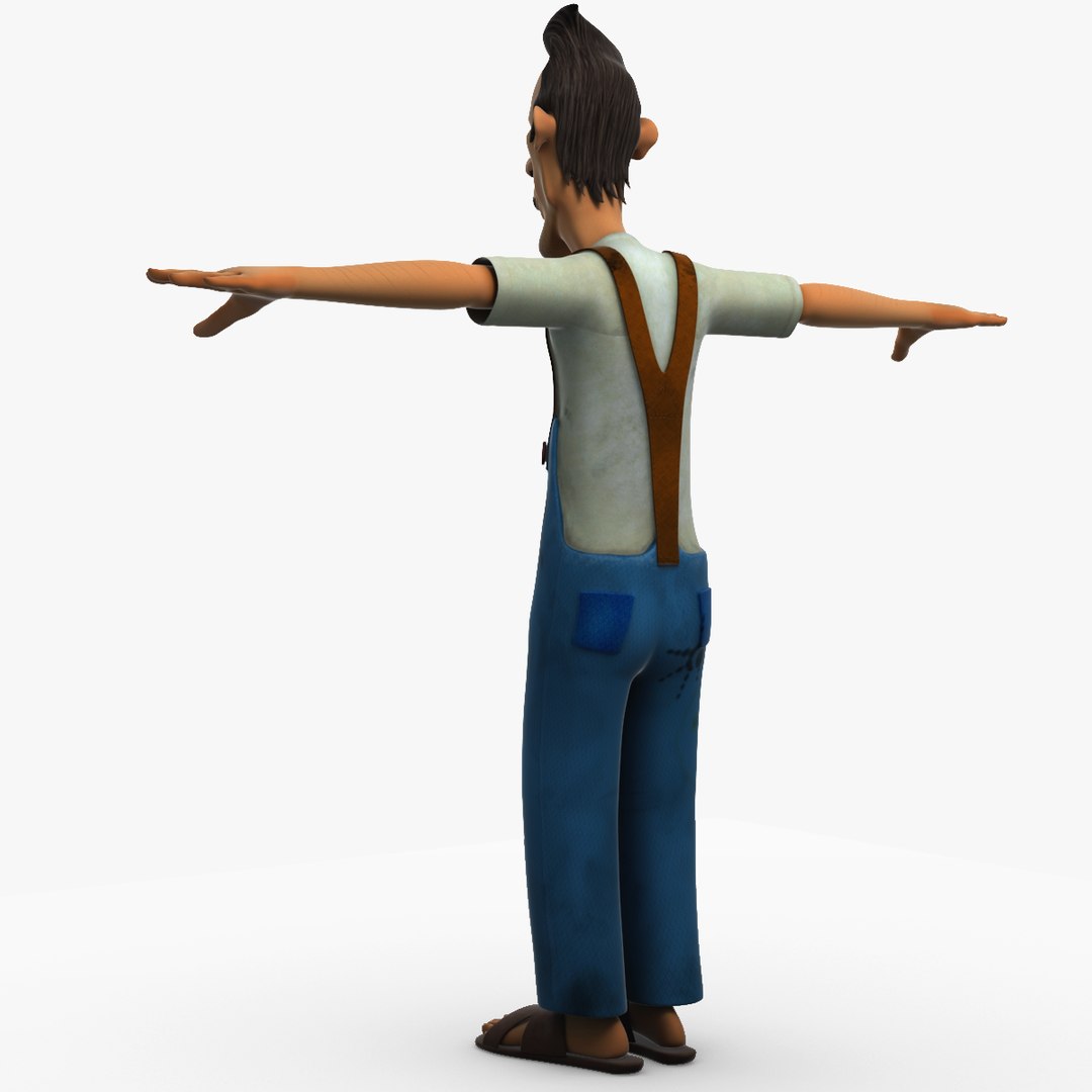 repair man 3d model