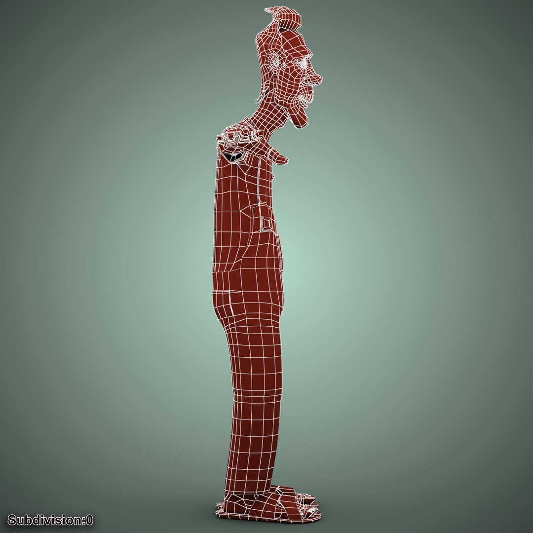 repair man 3d model