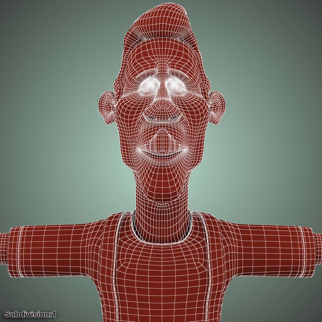 repair man 3d model