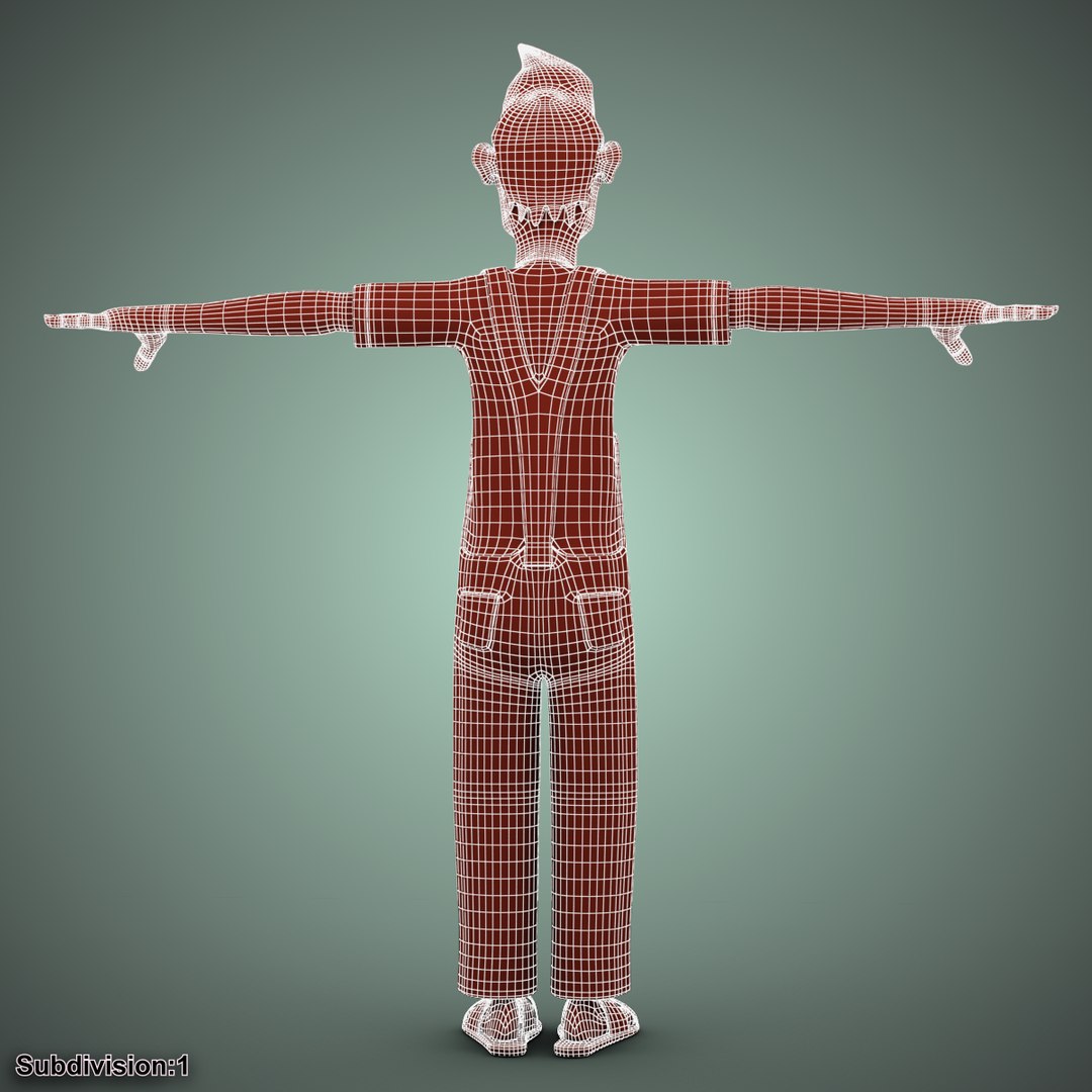 repair man 3d model