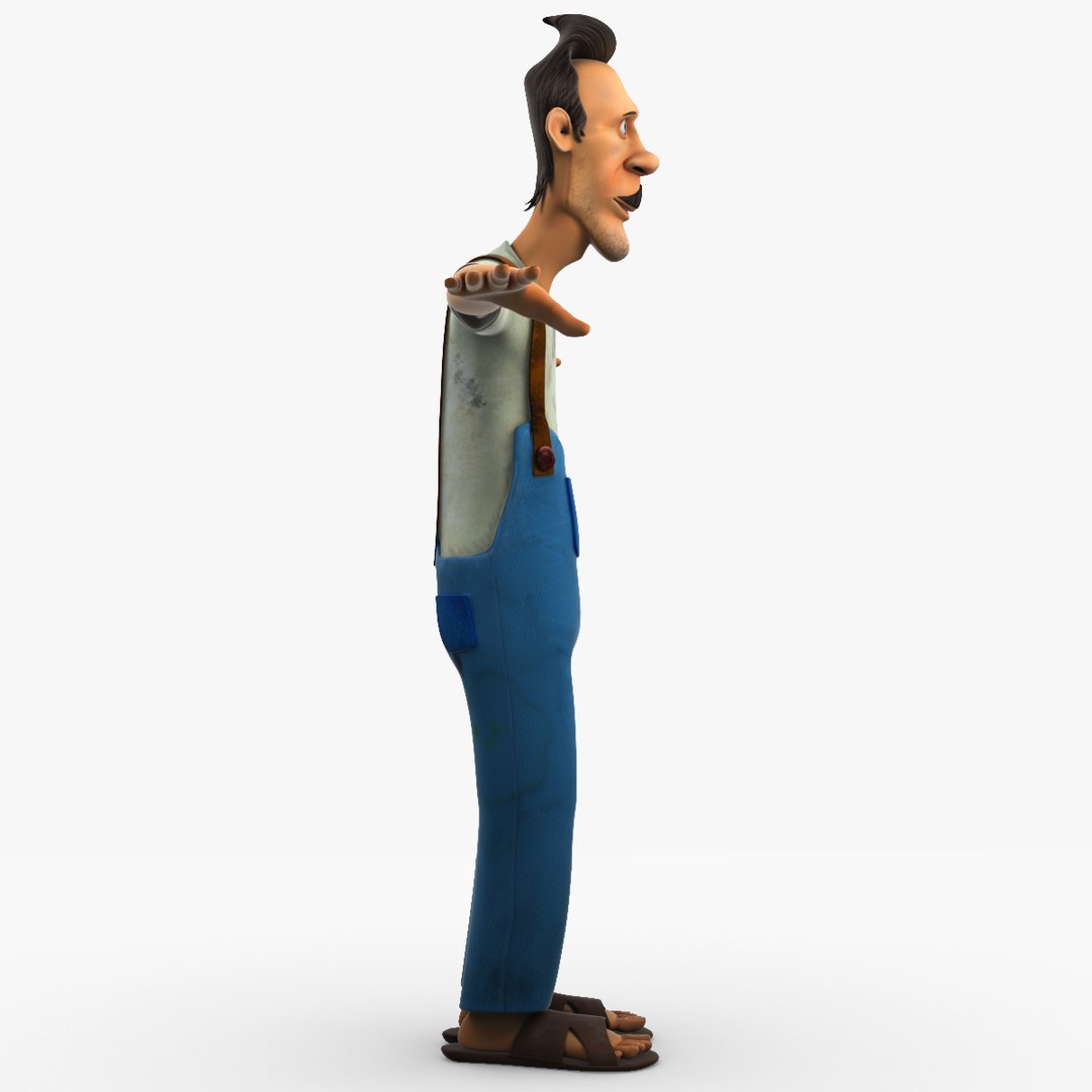 repair man 3d model