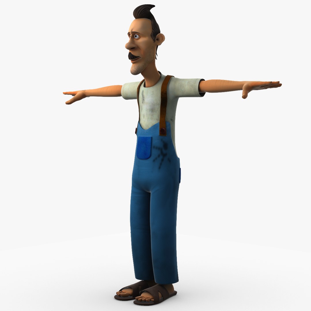 repair man 3d model
