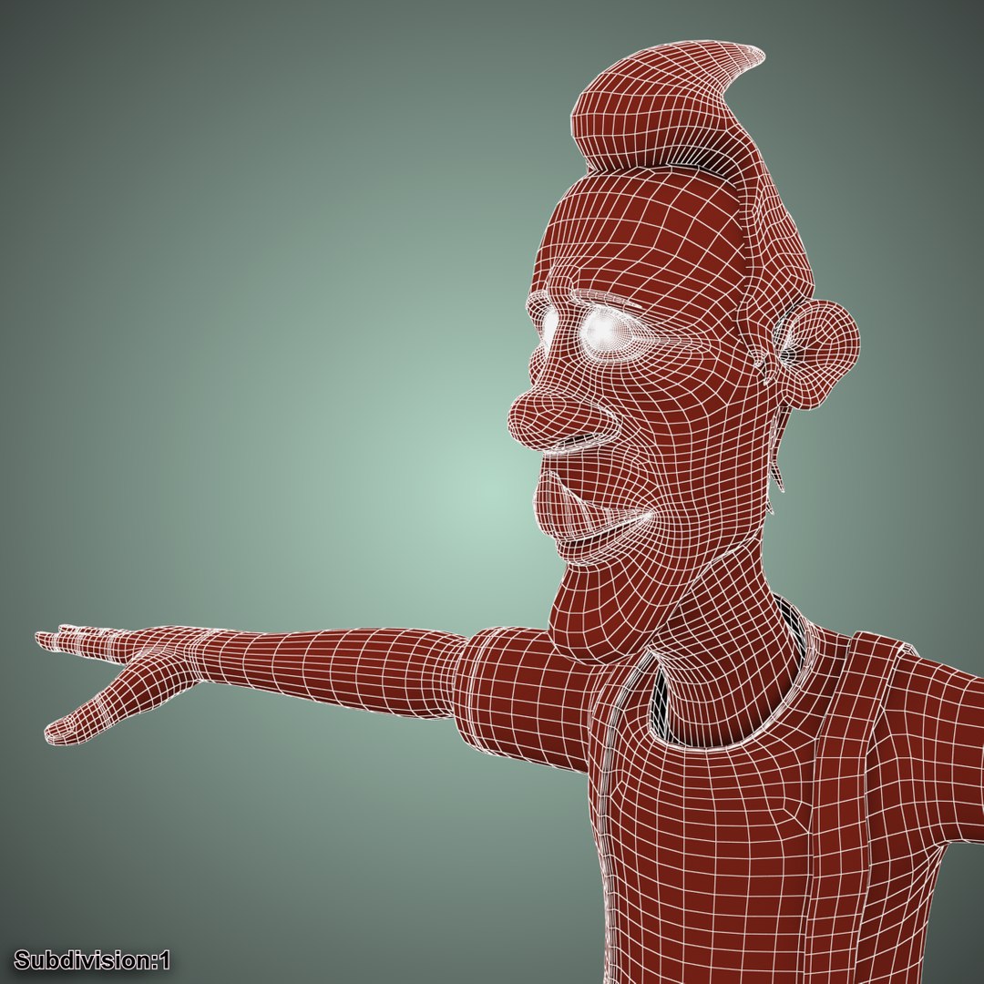 repair man 3d model