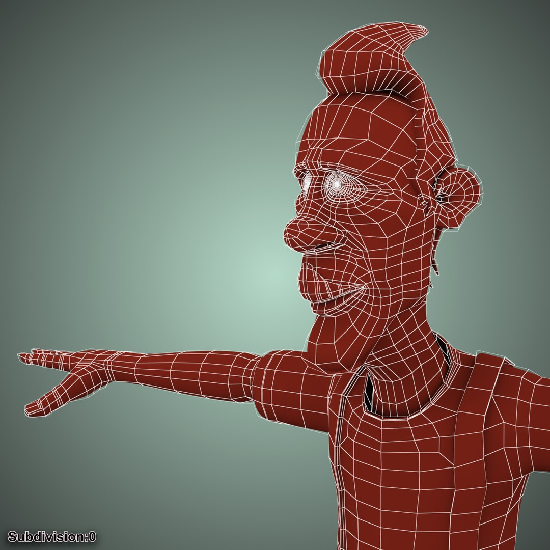 repair man 3d model